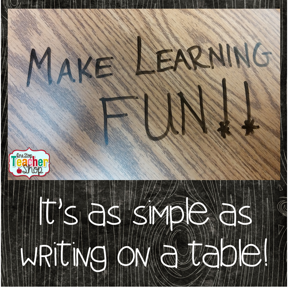 A Simple Way To Make Learning FUN One Stop Teacher Shop A Simple Way To Make Learning FUN One Stop Teacher Shop