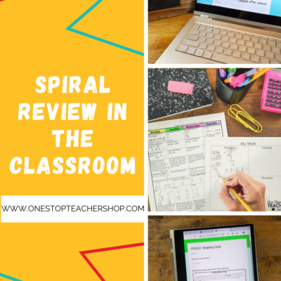 Spiral Review in the Classroom | One Stop Teacher Shop