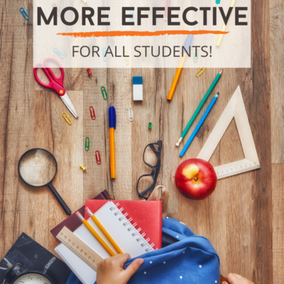 Homework: An Effective Approach | One Stop Teacher Shop