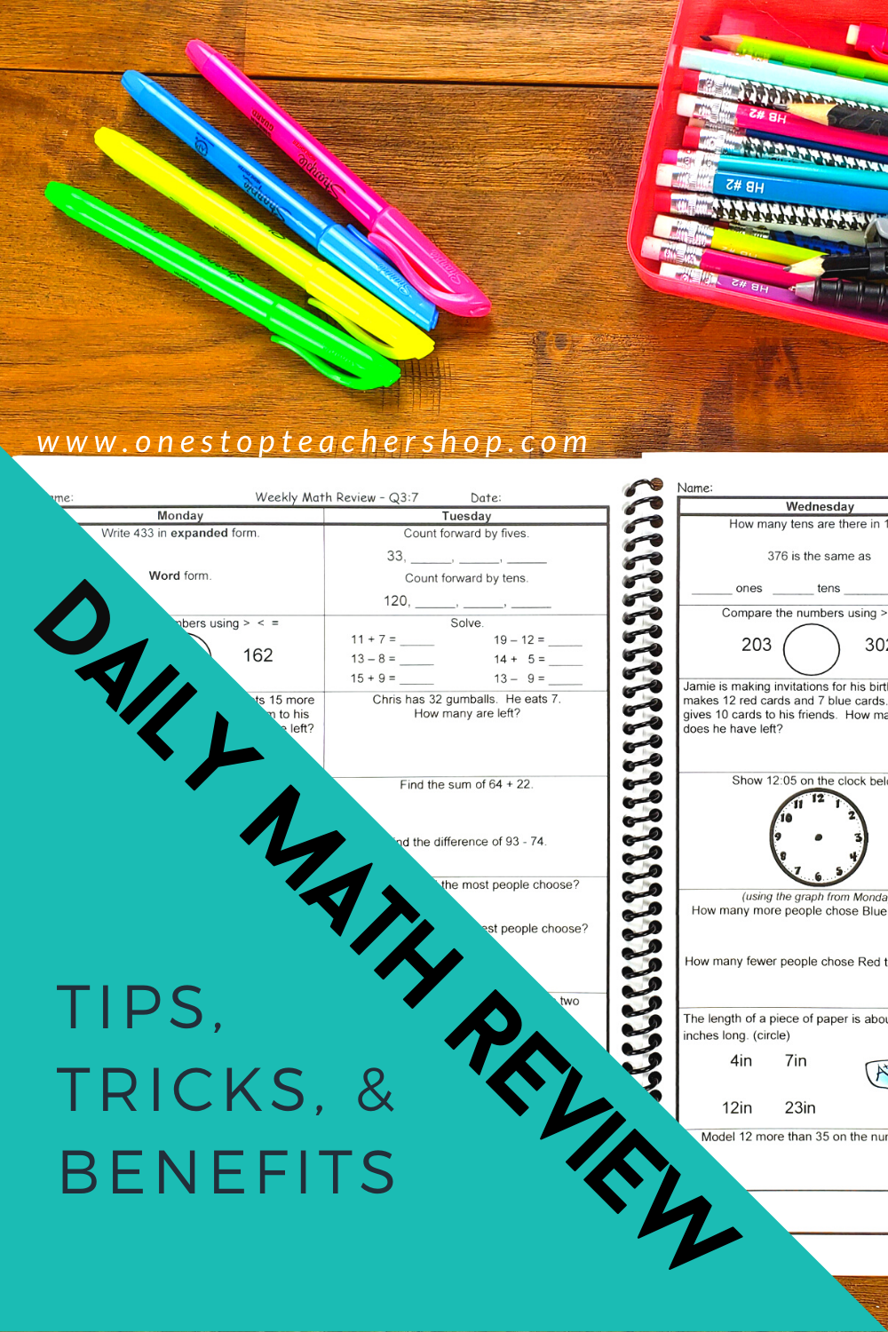 Daily Math Review: Benefits, Tips, & Tricks | One Stop Teacher Shop