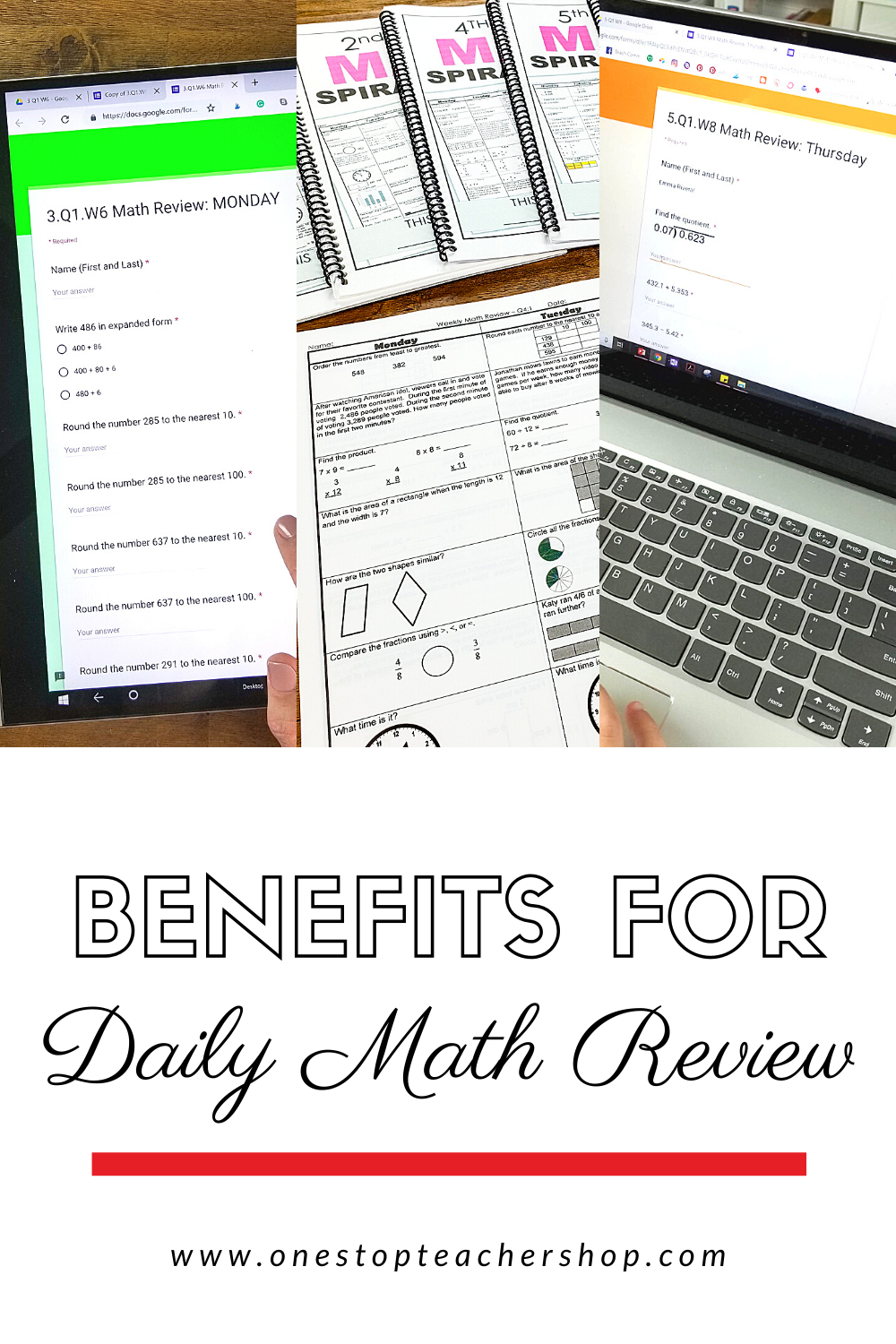 Daily Math Review: Benefits, Tips, & Tricks | One Stop Teacher Shop