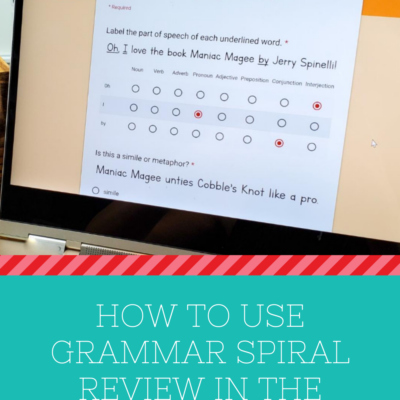 Tips for Using Grammar Spiral Review | One Stop Teacher Shop