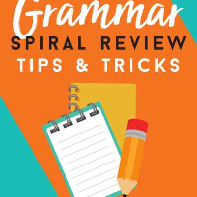 Tips for Using Grammar Spiral Review | One Stop Teacher Shop