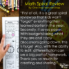 Math Spiral Review & Quizzes | Homework or Morning Work
