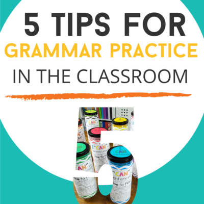Tips for Grammar Practice in the Classroom | One Stop Teacher Shop