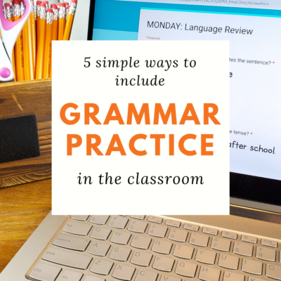 Tips for Grammar Practice in the Classroom | One Stop Teacher Shop