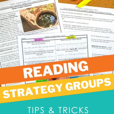 Guided Reading: Reading Strategy Groups | One Stop Teacher Shop
