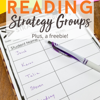 Guided Reading: Reading Strategy Groups | One Stop Teacher Shop
