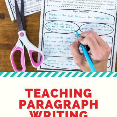 How to Teach Paragraph Writing: Paragraph Structure
