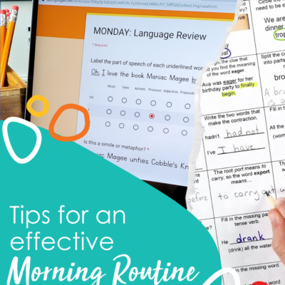 An Effective Classroom Morning Routine | One Stop Teacher Shop