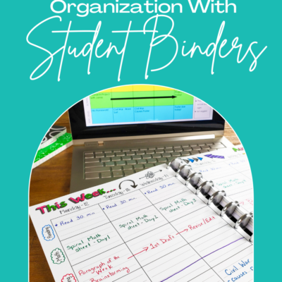 Student Binders: Improve Student Organization | One Stop Teacher Shop
