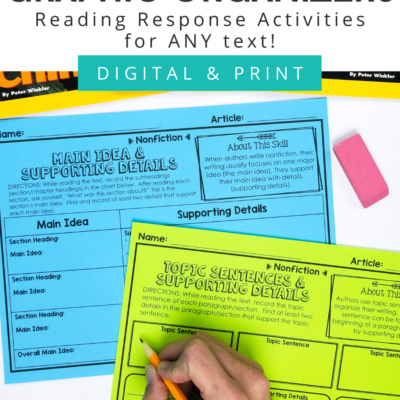 Fiction & Nonfiction Reading Response Activities | One Stop Teacher Shop
