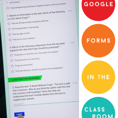 Getting Started with Google Forms in the Classroom | One Stop Teacher Shop
