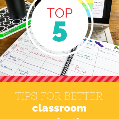 Top Tips for Better Classroom Organization | One Stop Teacher Shop
