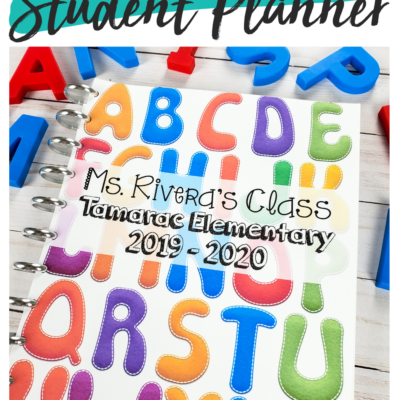 The One Stop Student Planner | One Stop Teacher Shop