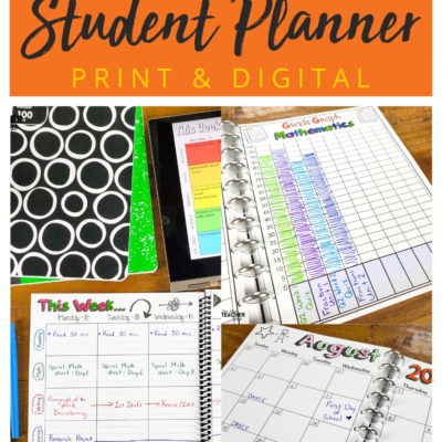 The One Stop Student Planner | One Stop Teacher Shop