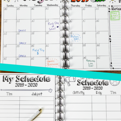 The One Stop Student Planner | One Stop Teacher Shop