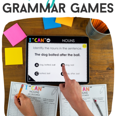 DIGITAL Grammar Games for Distance Learning | One Stop Teacher Shop