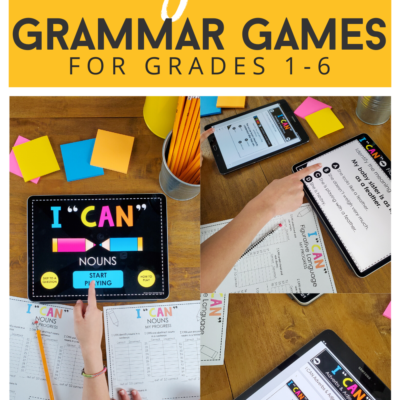 DIGITAL Grammar Games for Distance Learning | One Stop Teacher Shop