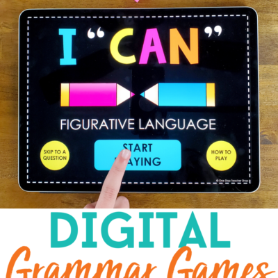 DIGITAL Grammar Games for Distance Learning | One Stop Teacher Shop