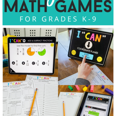 DIGITAL Math Games for Distance Learning | One Stop Teacher Shop
